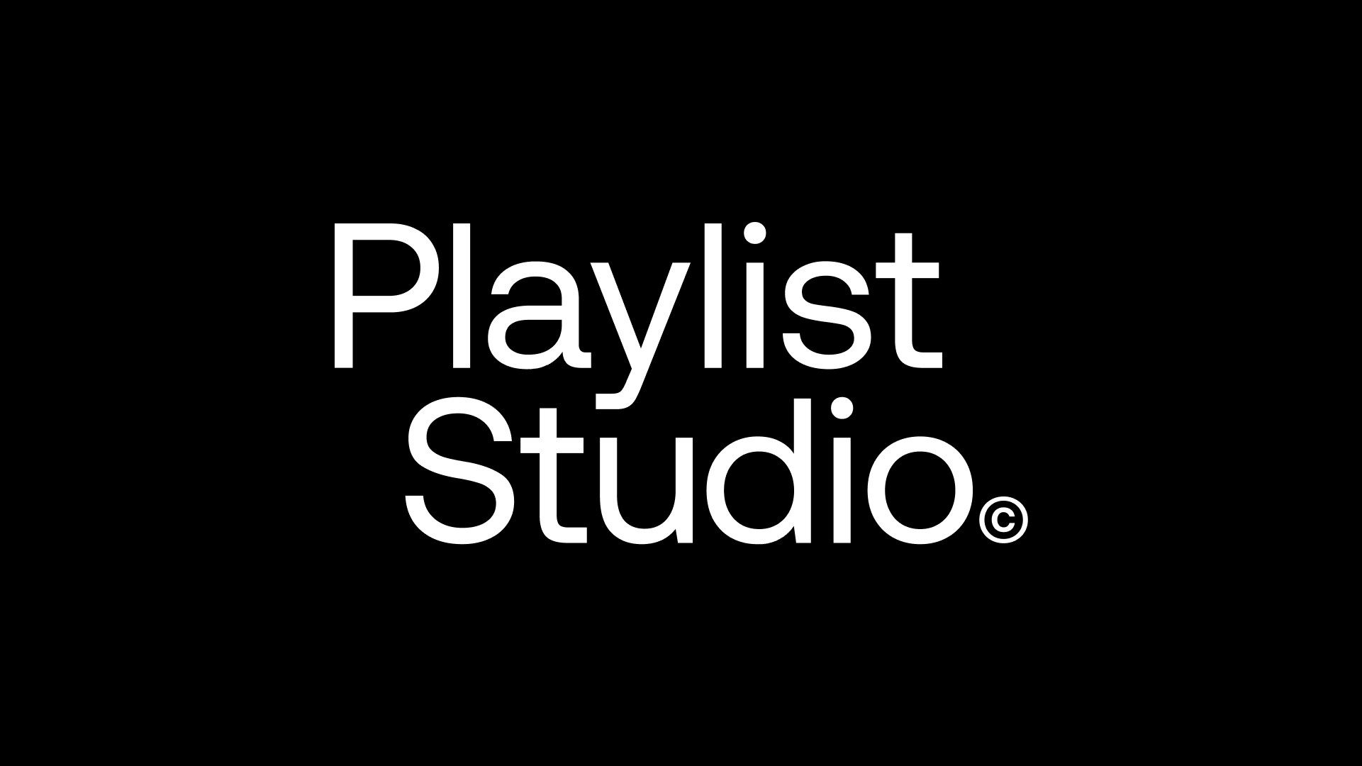 Playlist Studio