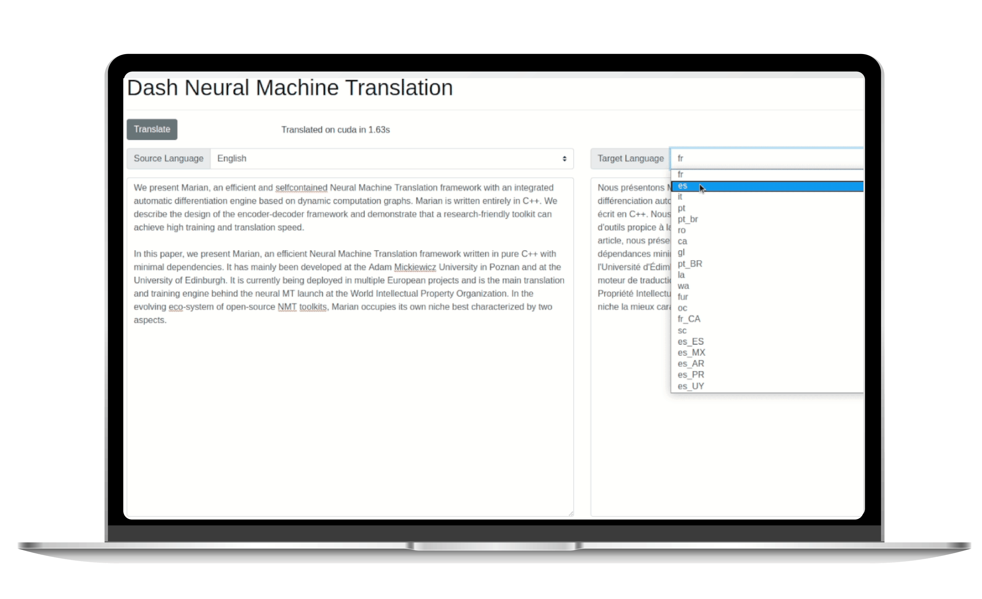 Build ML apps in Python