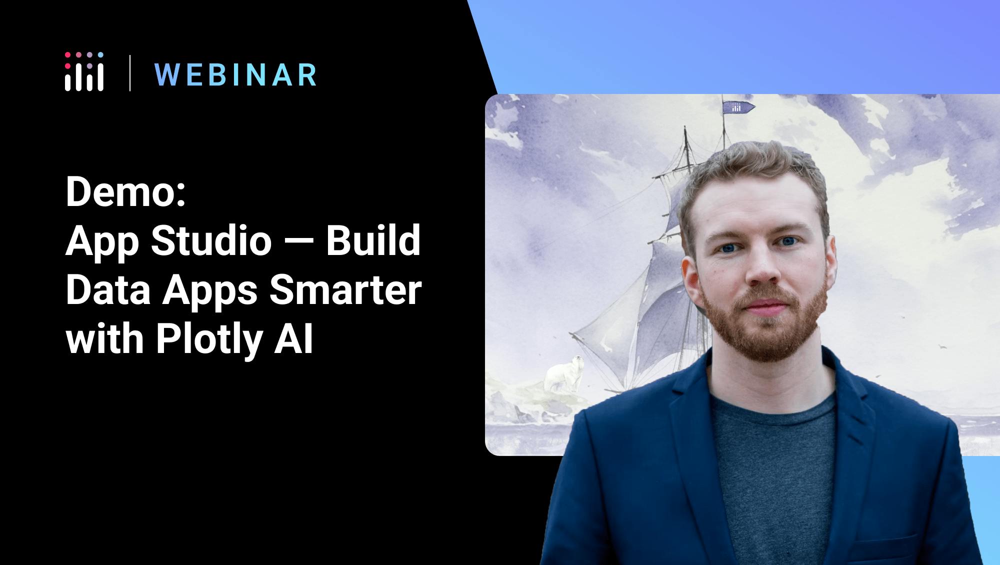 Build faster Python data apps with Plotly App Studio