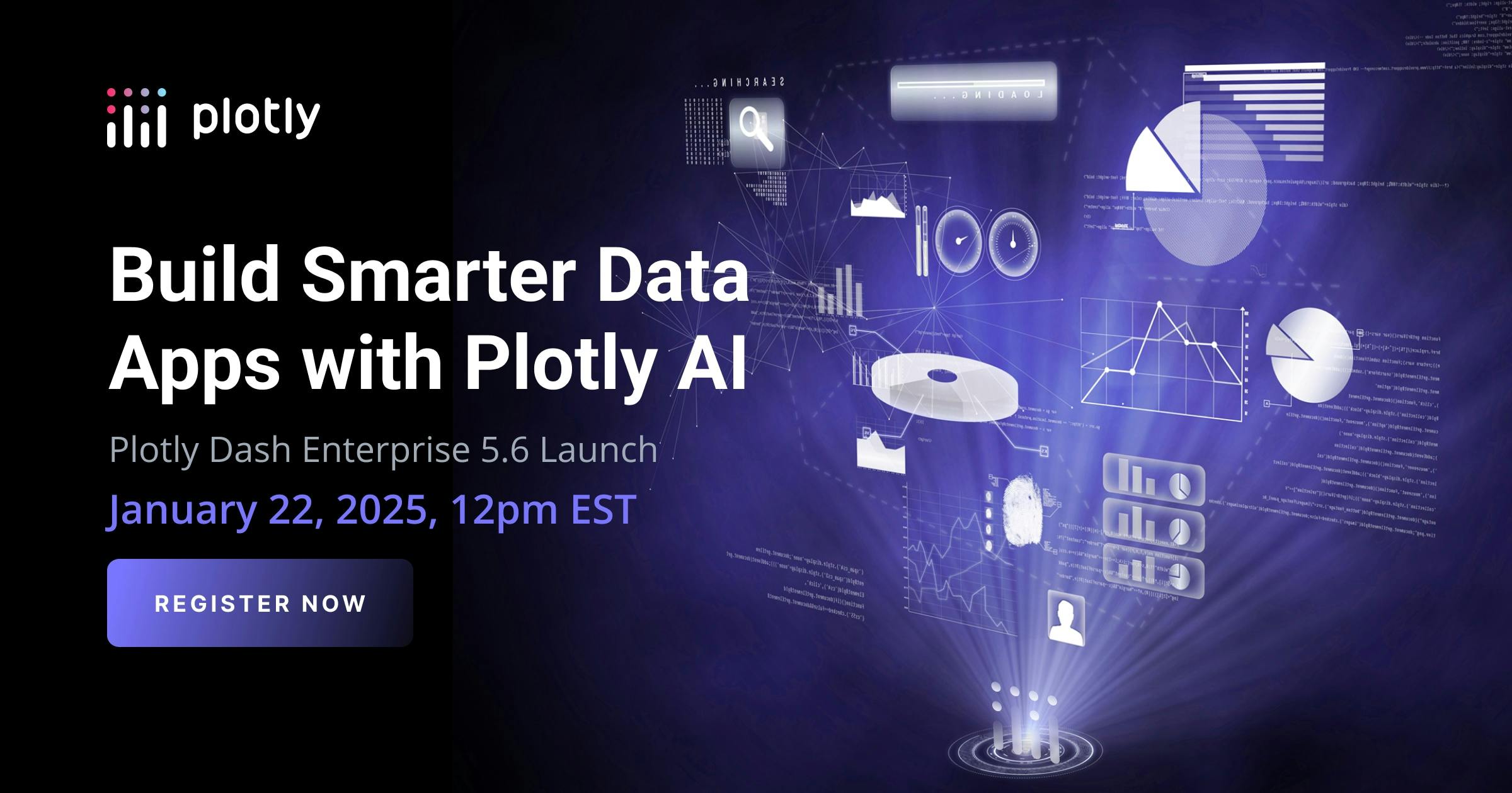 Build Data Apps Smarter with Plotly AI