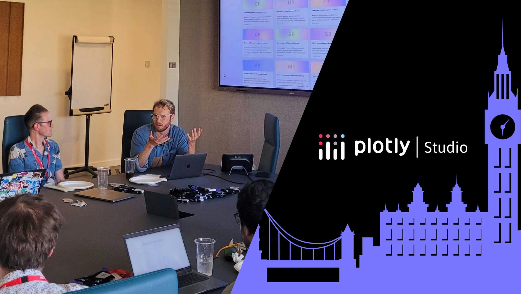 Inside Plotly Studio: London Edition