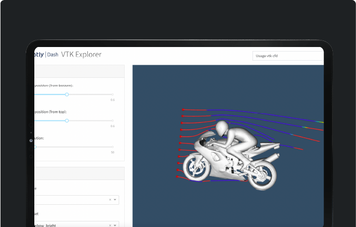 Dash Vtk For Open Source 3d Simulation Graphics In Python Julia And R