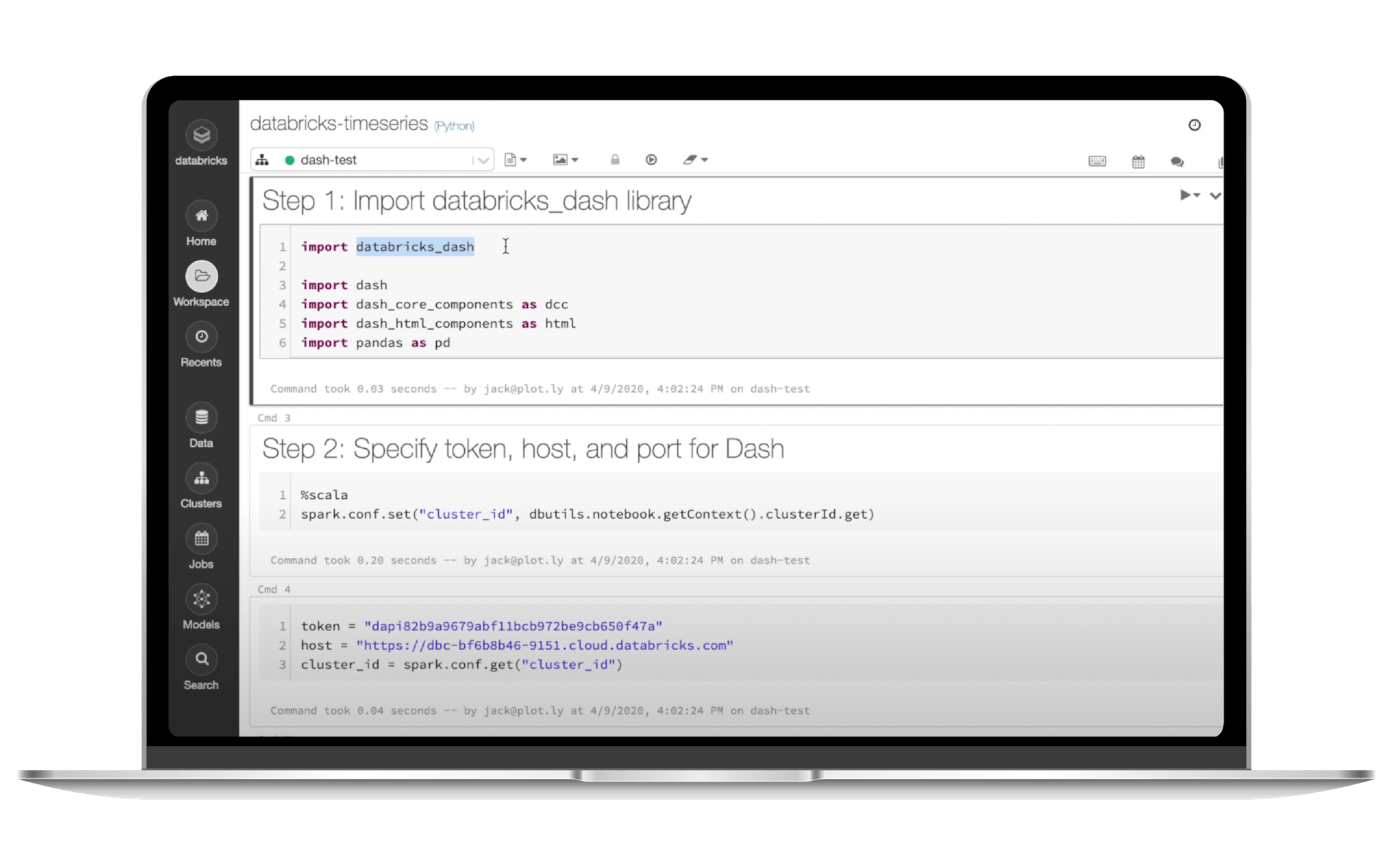 Databricks And Dash Integration