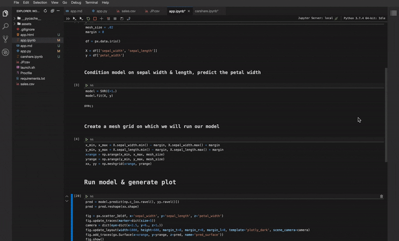 강력한 분석시각화 프레임워크! Plotly - Dash 소개 - DACON