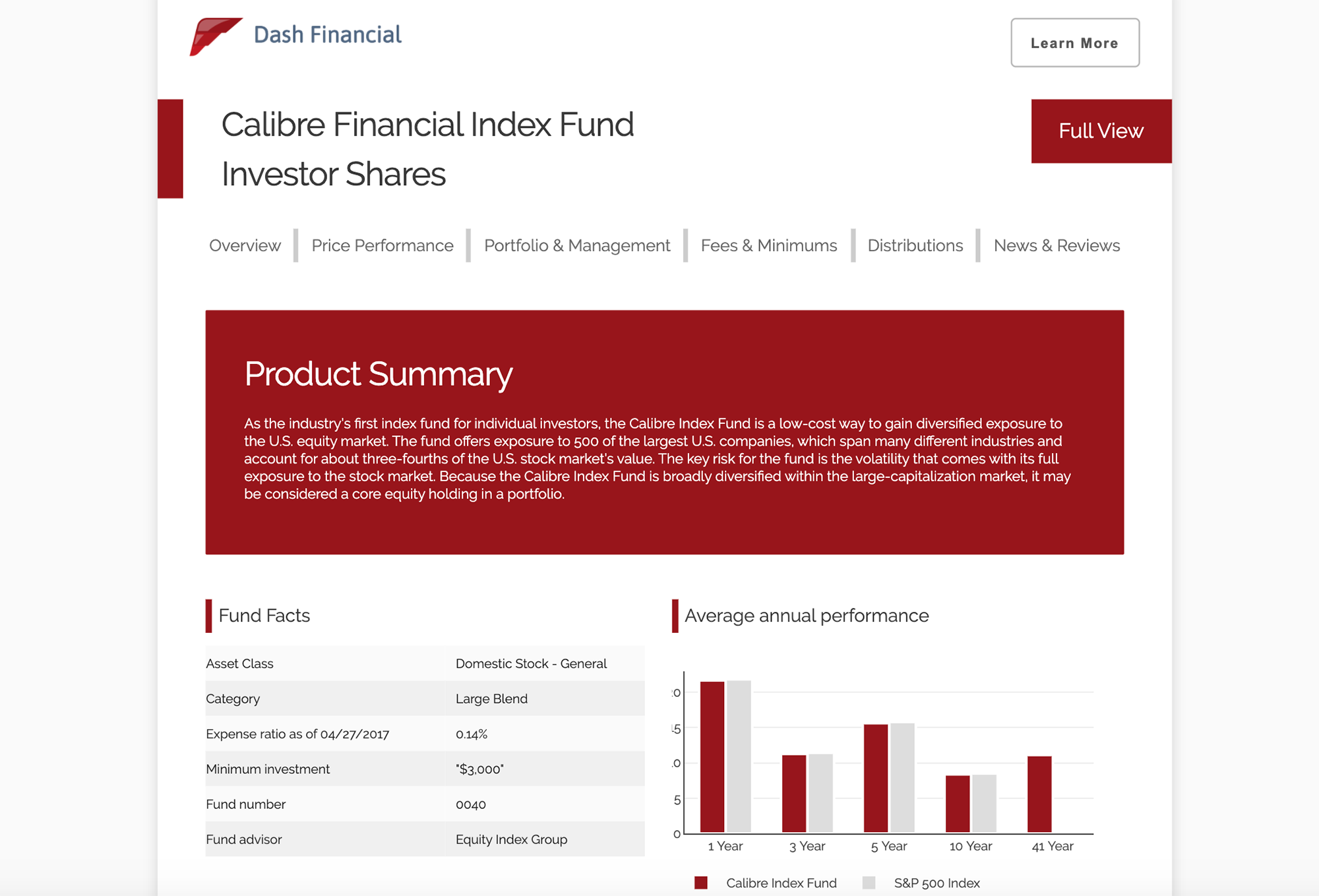 Dash Industry App Catalog