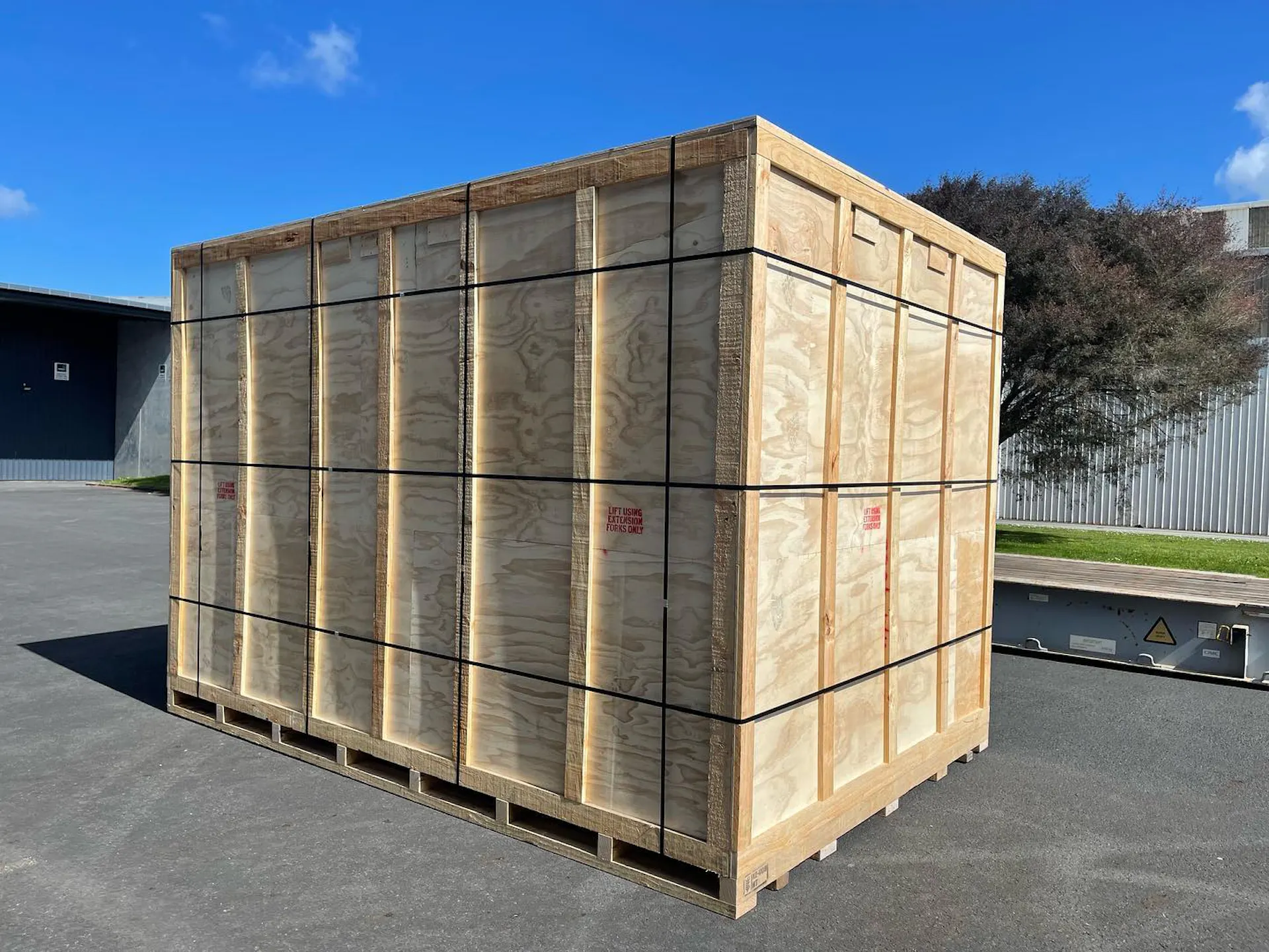 Custom Plywood Export Crates Auckland | ISPM15 Certified Shipping Crates NZ