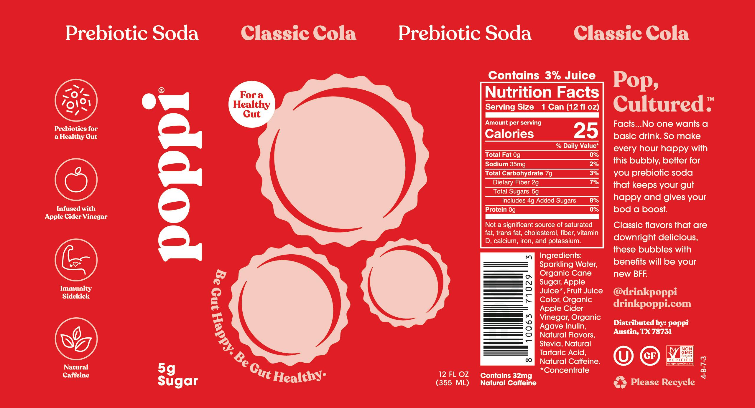 Classic Cola | Poppi