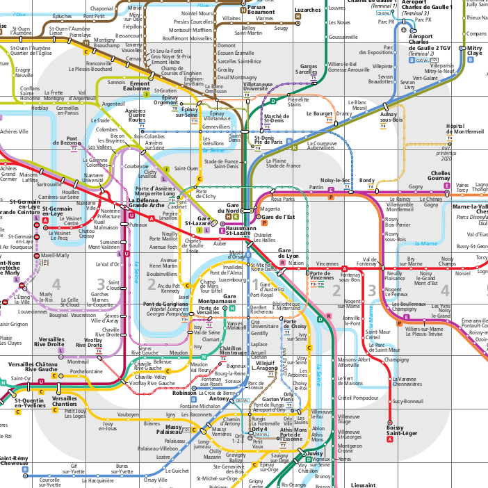 Notre réseau de transports en commun : Le RER | Île-de-France Mobilités