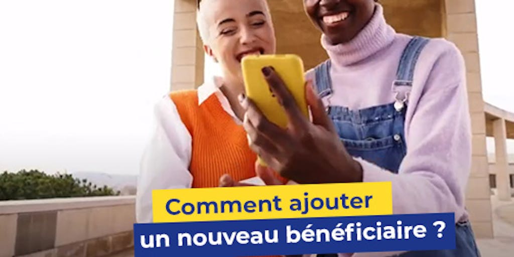 #Tuto Comment ajouter un bénéficiaire sur l'appli #Tuto Comment ajouter un bénéficiaire sur l'appli