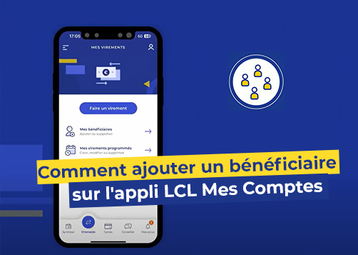 #Tuto : Comment ajouter un bénéficiaire sur l'appli LCL…