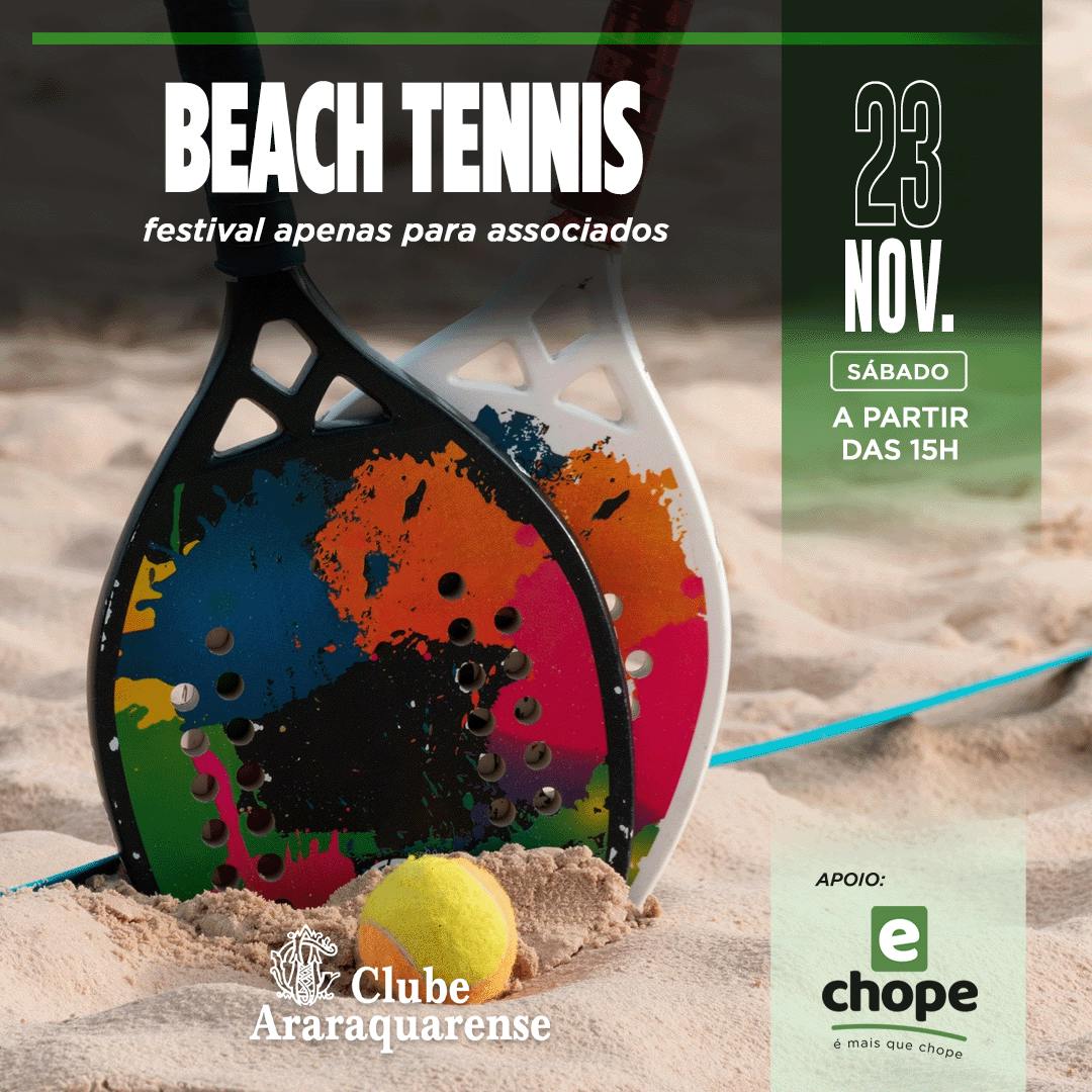 FESTIVAL PARA ASSOCIADOS - BEACH TENNIS