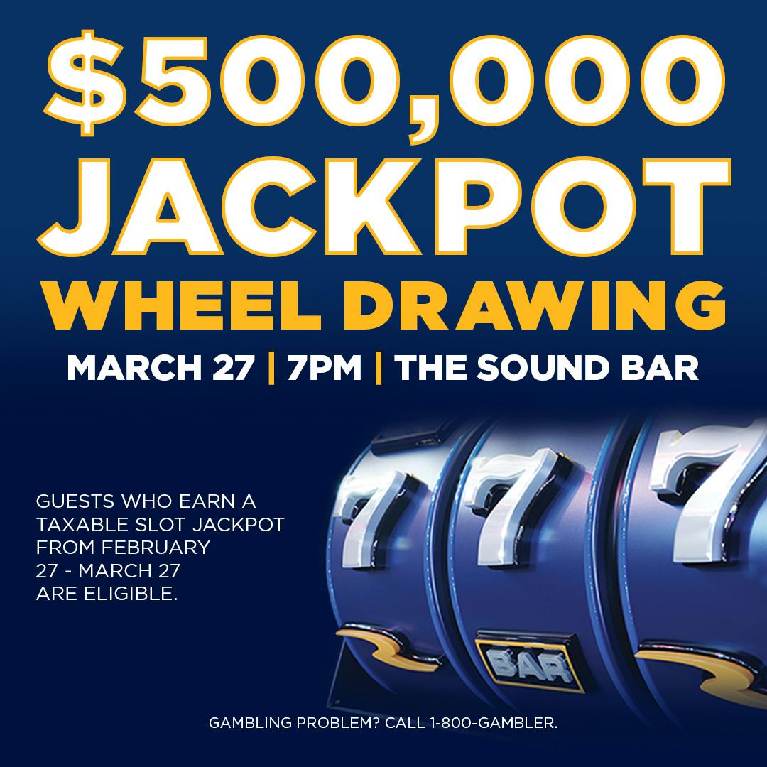 $500K Jackpot Wheel Drawing - Rivers Casino Portsmouth