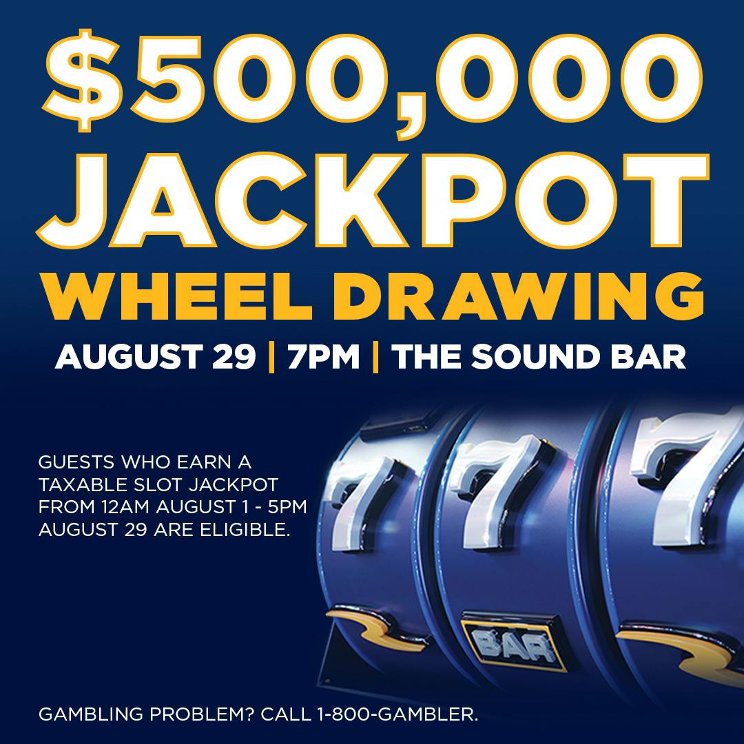 $500K Jackpot Wheel Drawing - Rivers Casino Portsmouth
