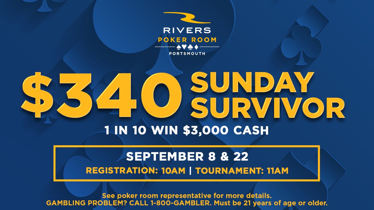 Poker Room — Rivers Casino Portsmouth