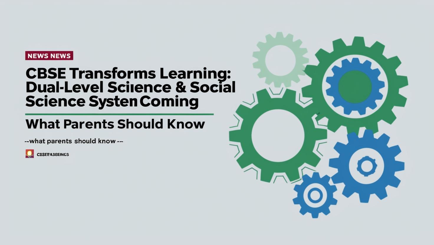 CBSE's New Dual-Level System for Science & Social Science: A Game ...