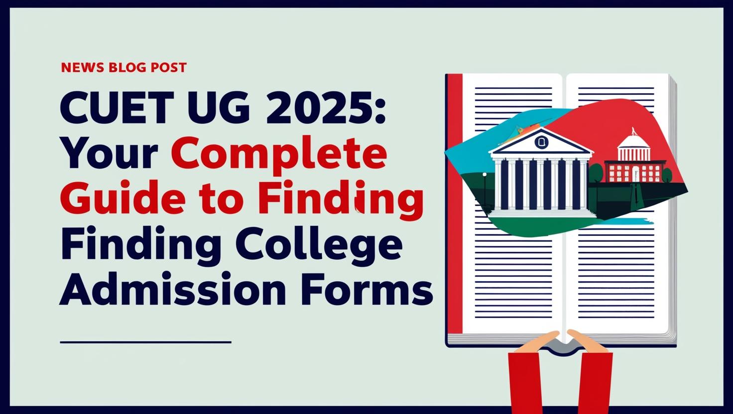 CUET UG 2025: Your Complete Guide to Finding College Admission Forms