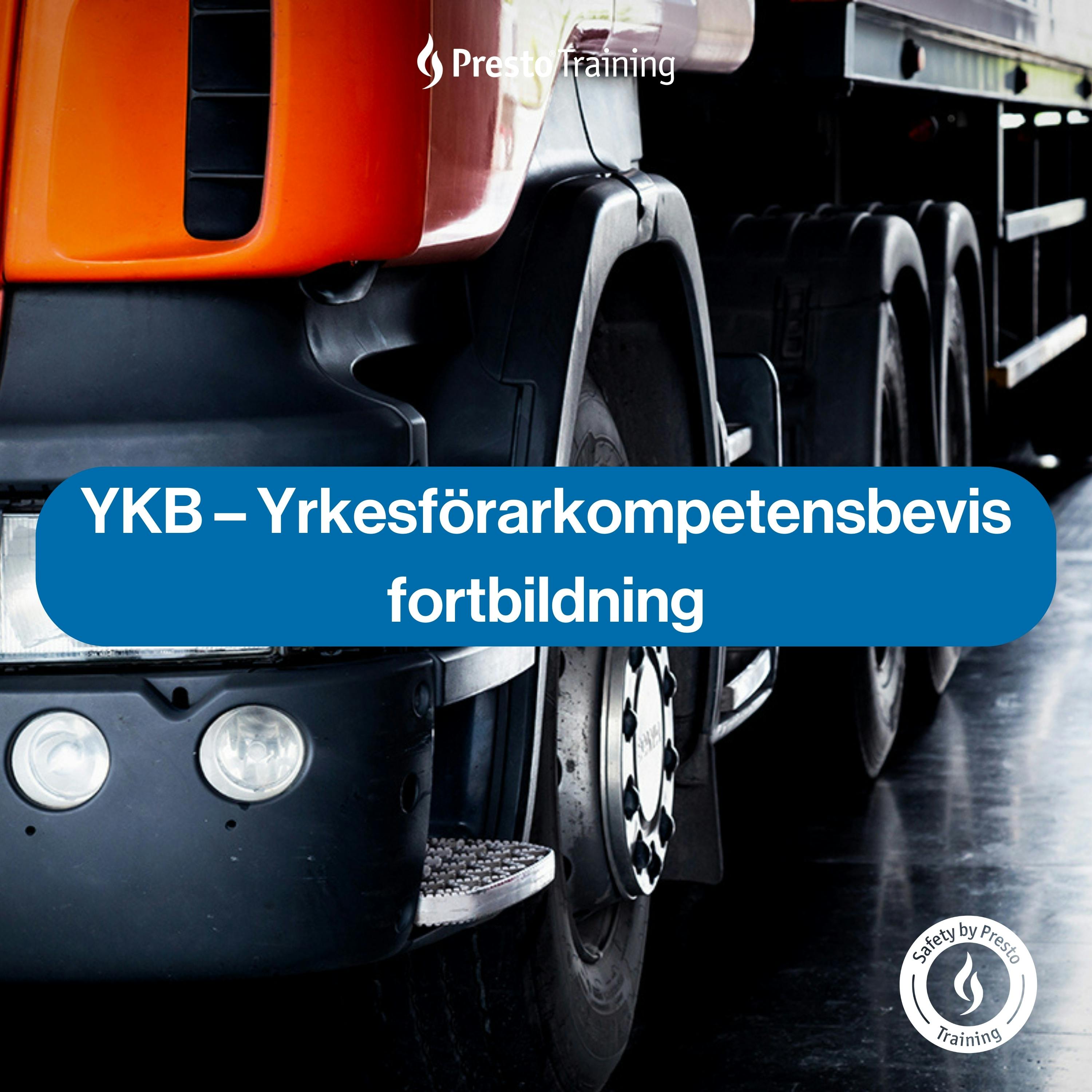 YKB – Yrkesförarkompetensbevis fortbildning - Presto