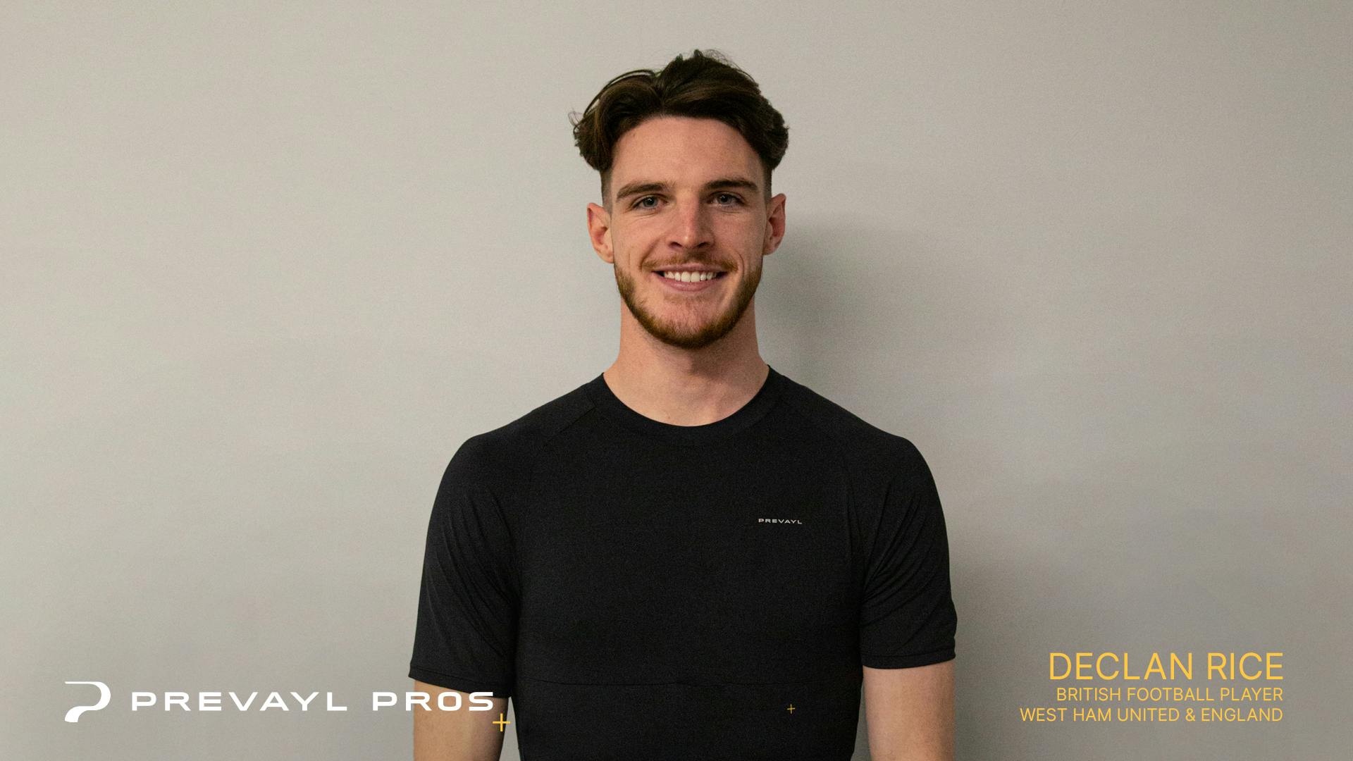 West Ham Captain Declan Rice Is Officially a Prevayl Pro - Prevayl
