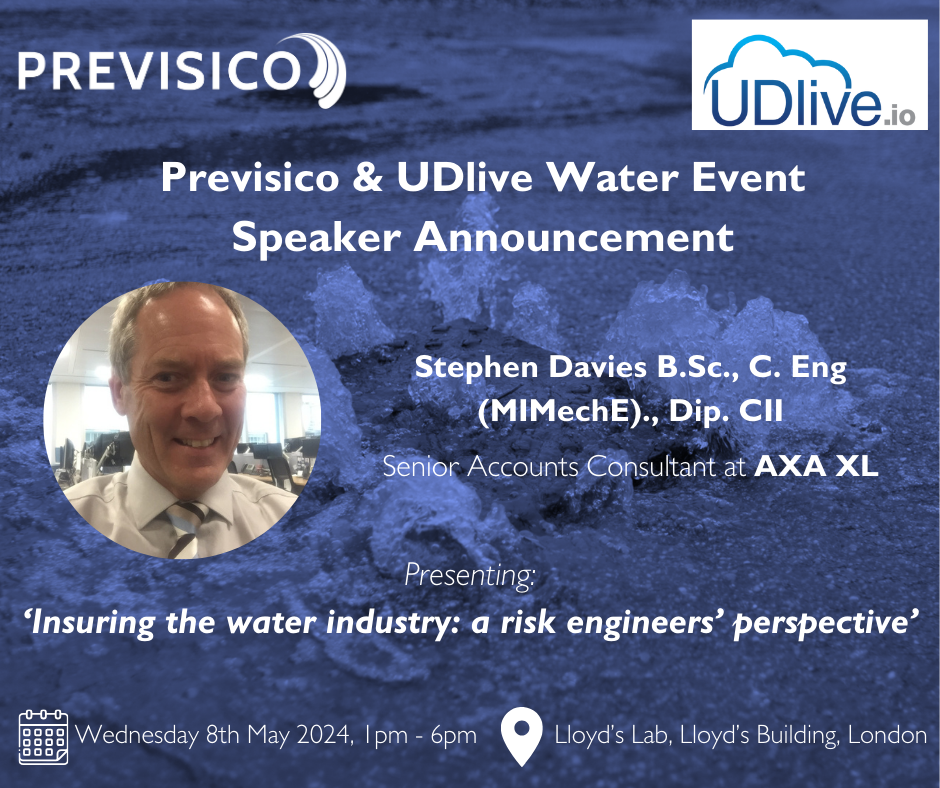 Speaker Announcement - Previsico & UDlive water event | Previsico