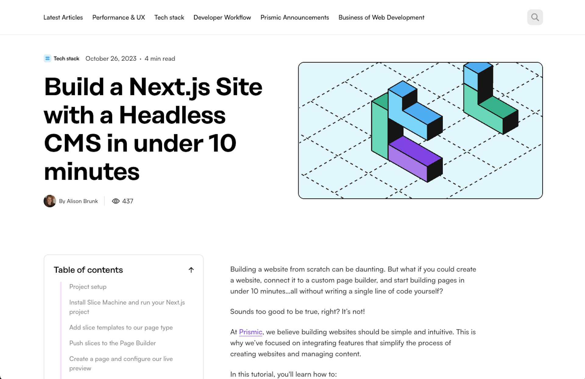 The Best Next.js CMS: Build and Scale Your Website Quickly