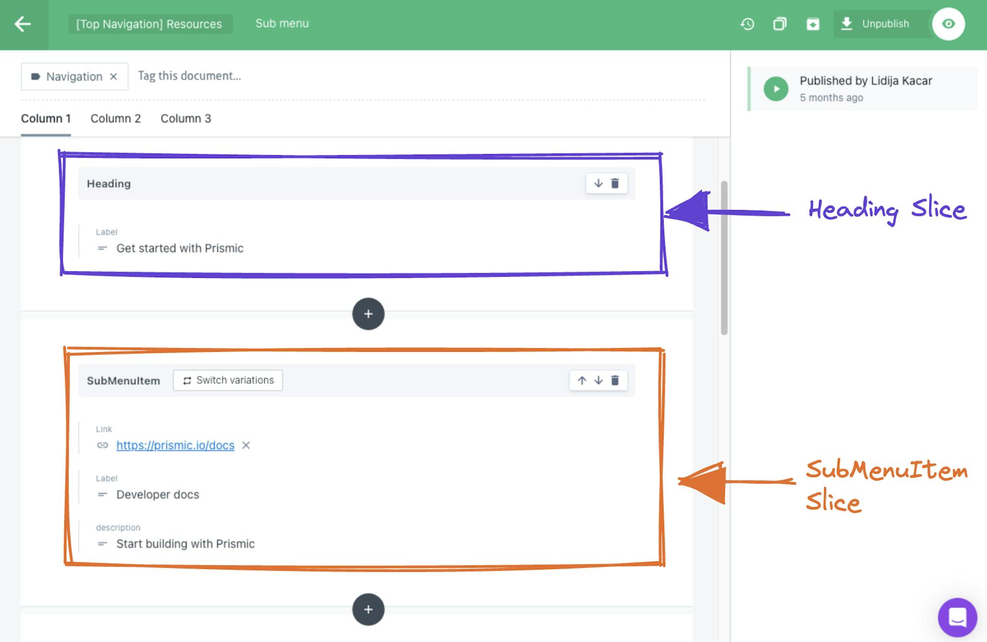 How to Model a Multi-level 'Mega Menu' with Prismic