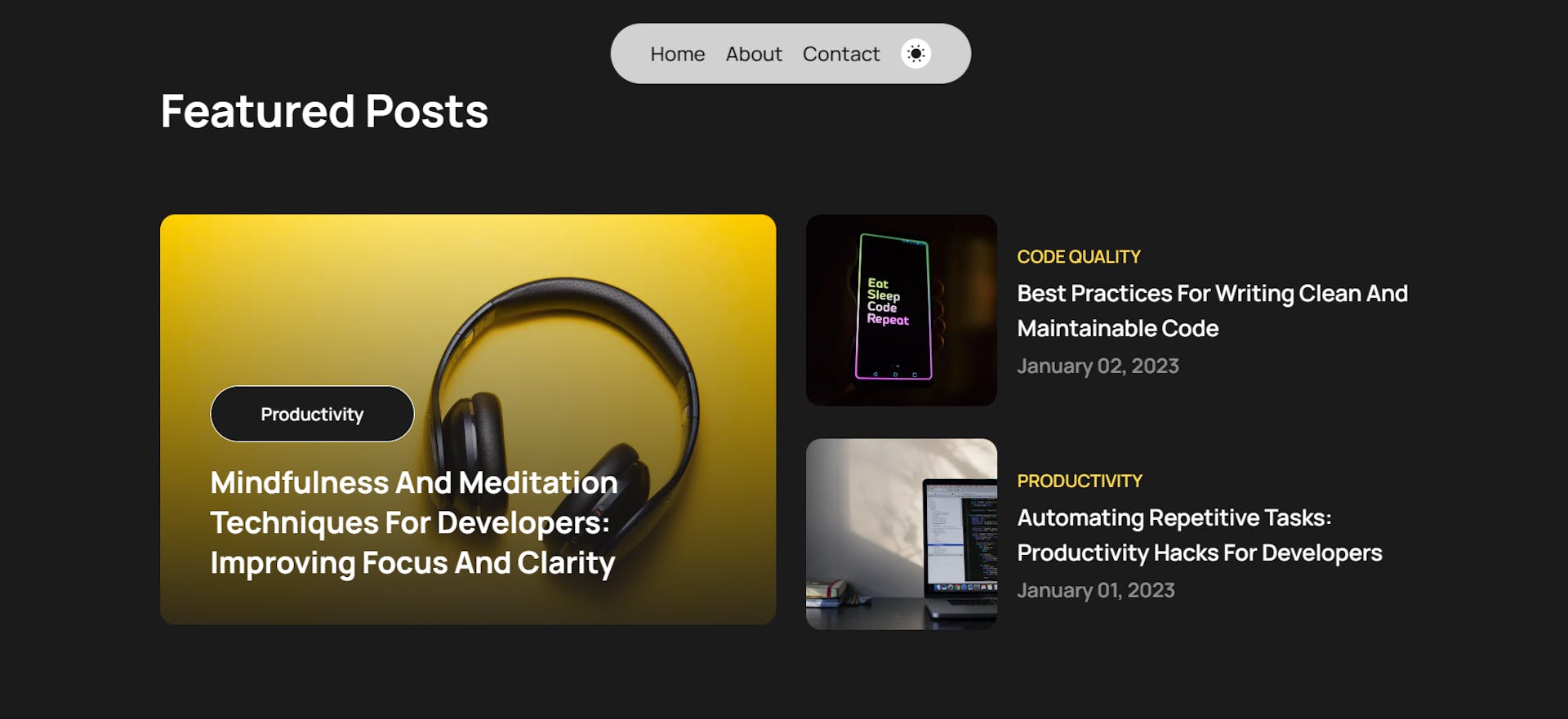 Top 15 Next.js Blog Starter Templates in 2025