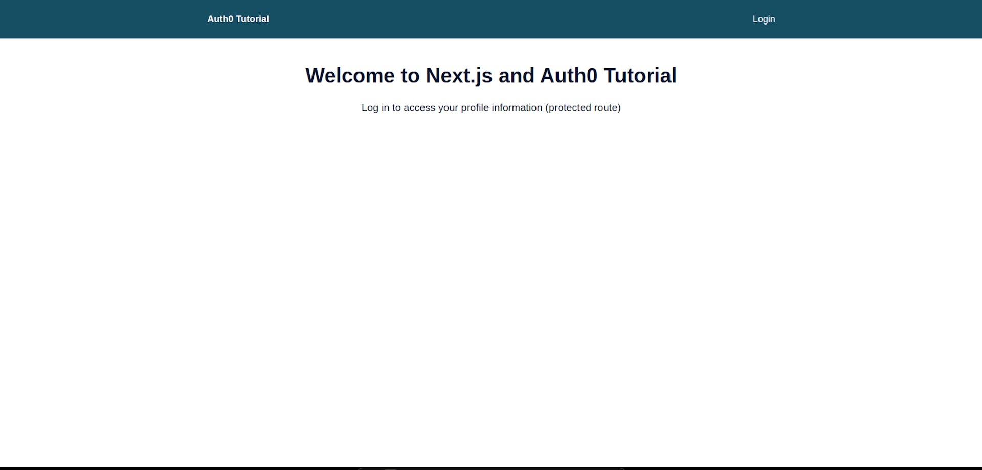 How to Add Authentication: Next.js and Auth0 - A Tutorial
