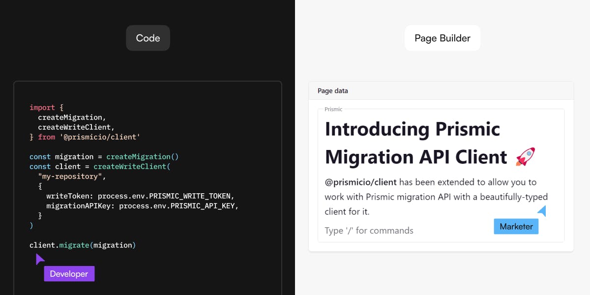 General Availability Of The Migration Api