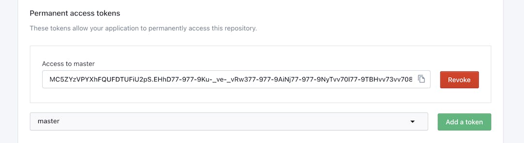 Access Token - Documentation - Prismic