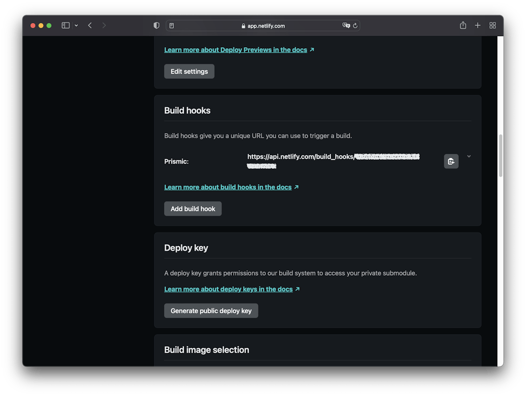 Webhooks - Documentation - Prismic