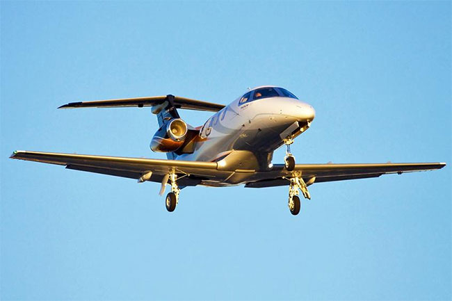 Business aviation flights for mining & commodities