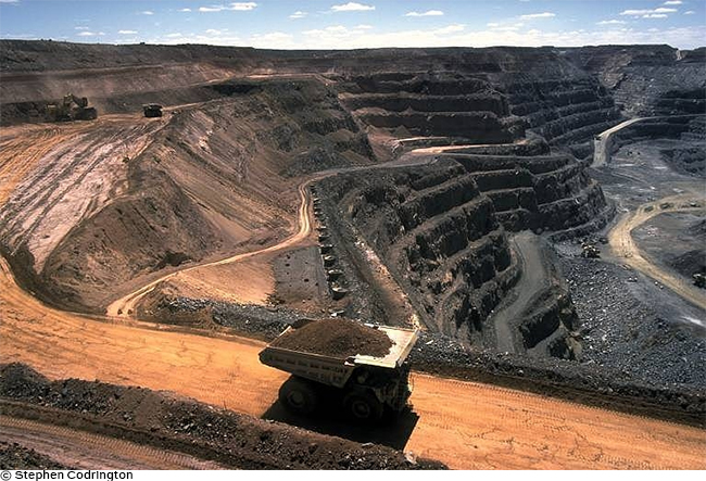 Business aviation flights for mining & commodities