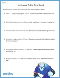 Telling time worksheets: 20 effective practice materials | Prodigy Math ...