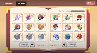 Prodigy Math pets list