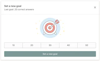 1. Set Goals, send Rewards