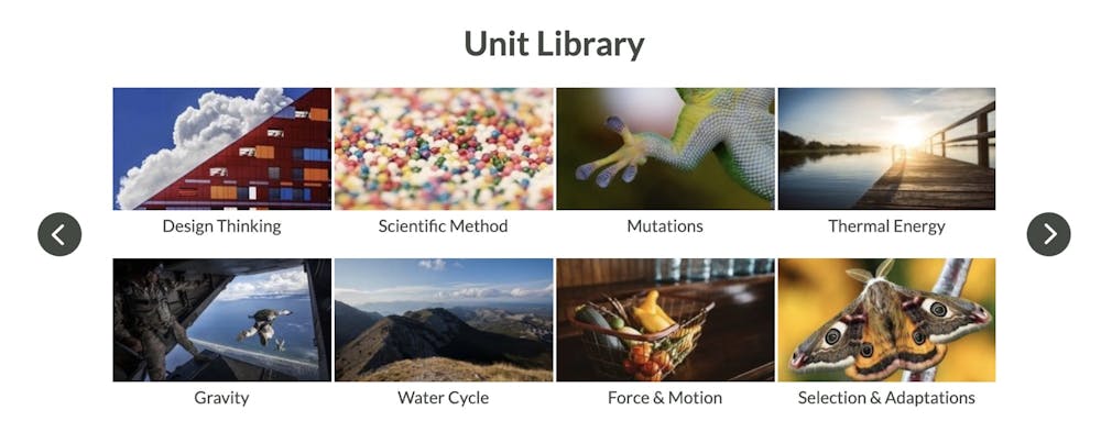 In lesson two, students take on a tactile assignment based on what they ...