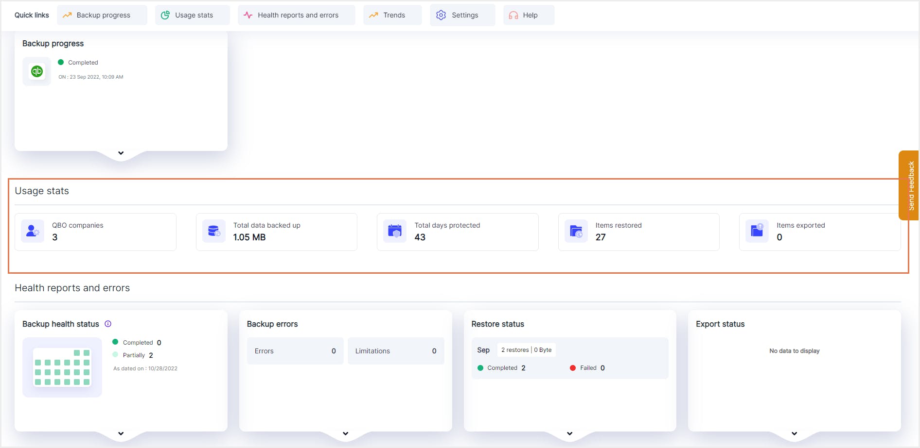 Advanced QuickBooks Online Backup Features | SysCloud