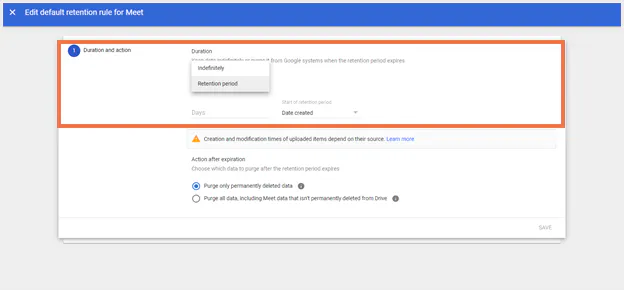 A Guide to Google Meet Retention