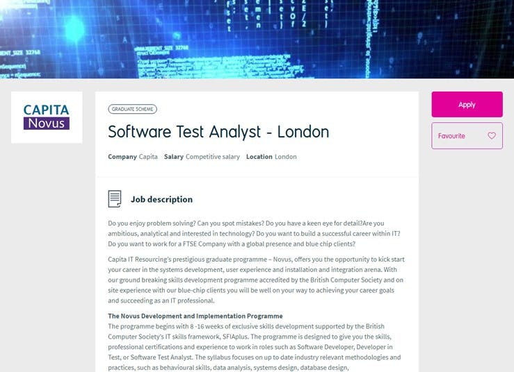 Product specs and guidance | Prospects.ac.uk