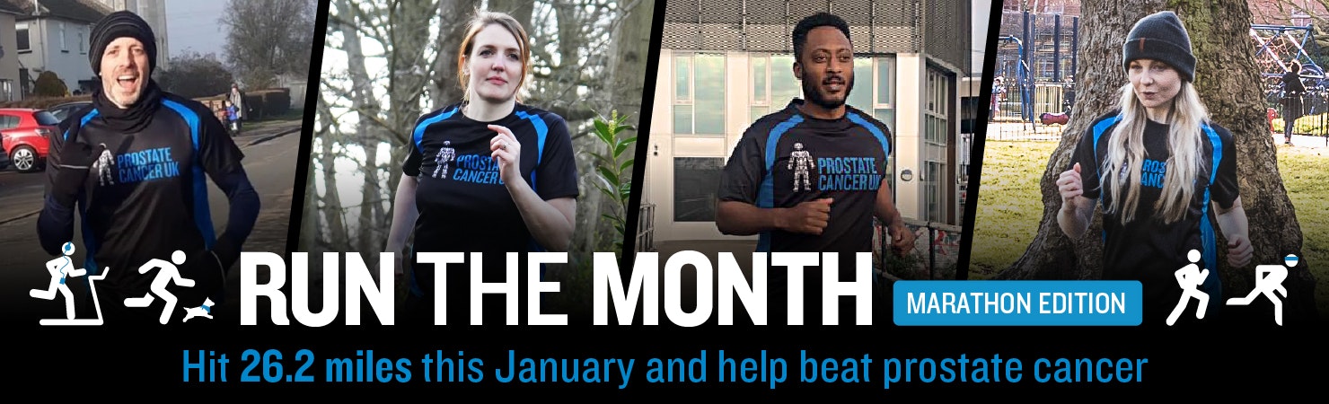 Run the Month with Prostate Cancer UK