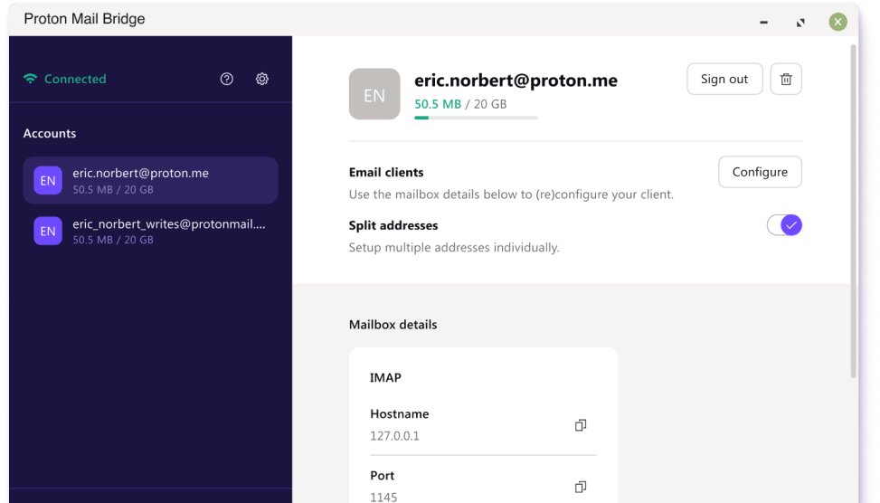 Proton Mail Bridge Support | Proton