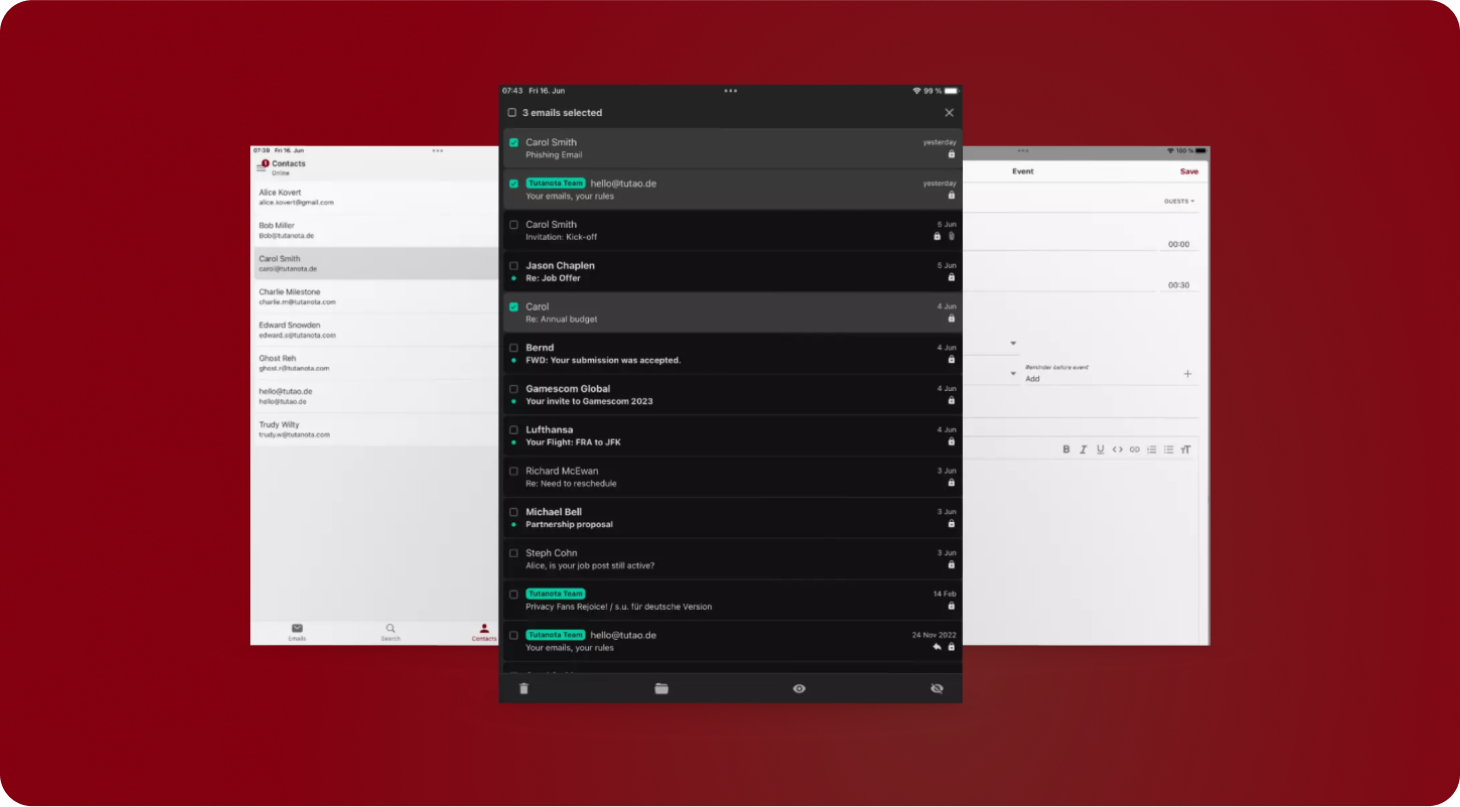 Proton Mail vs Tutanota: Encrypted email comparison | Proton