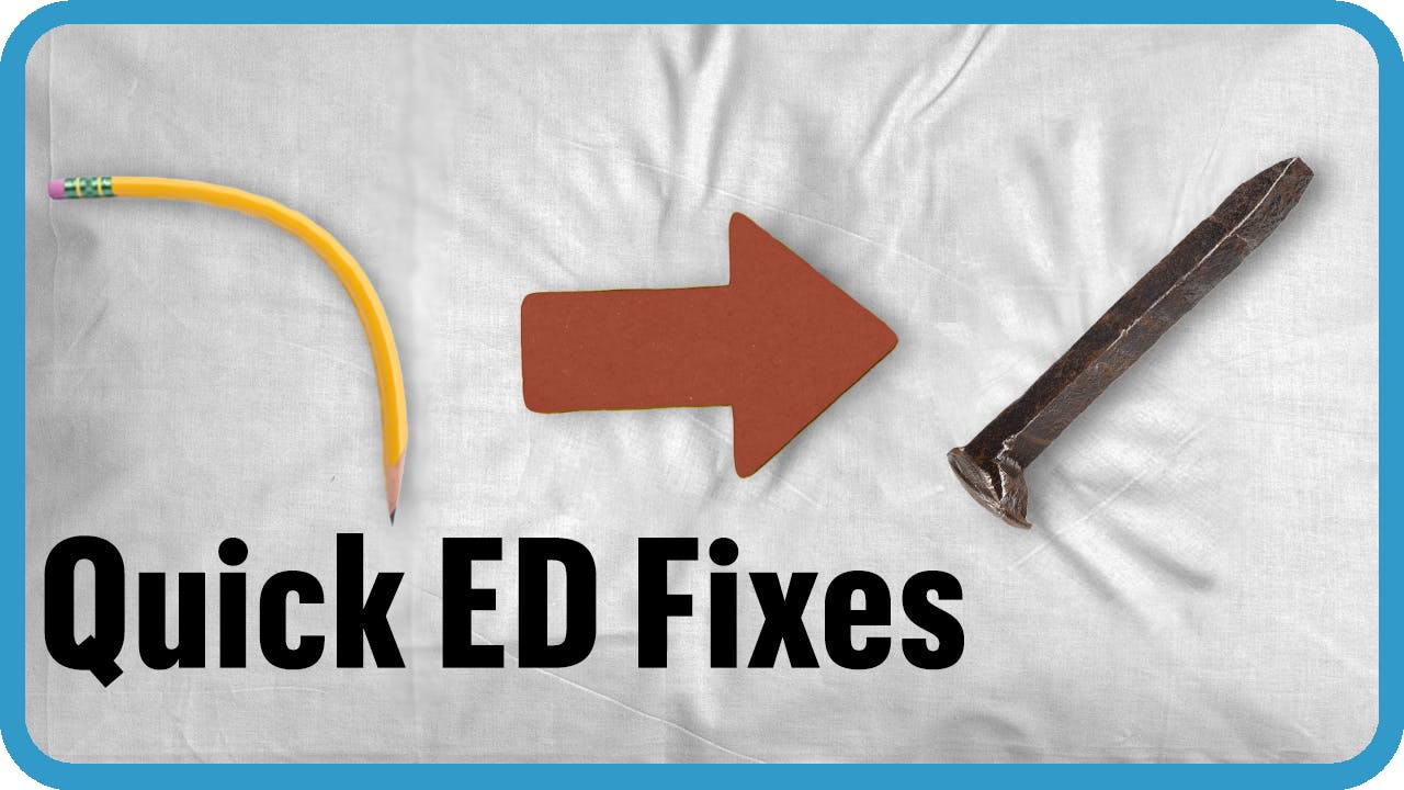 Mental ED Fixes You Can Use Now - PsychologicalED