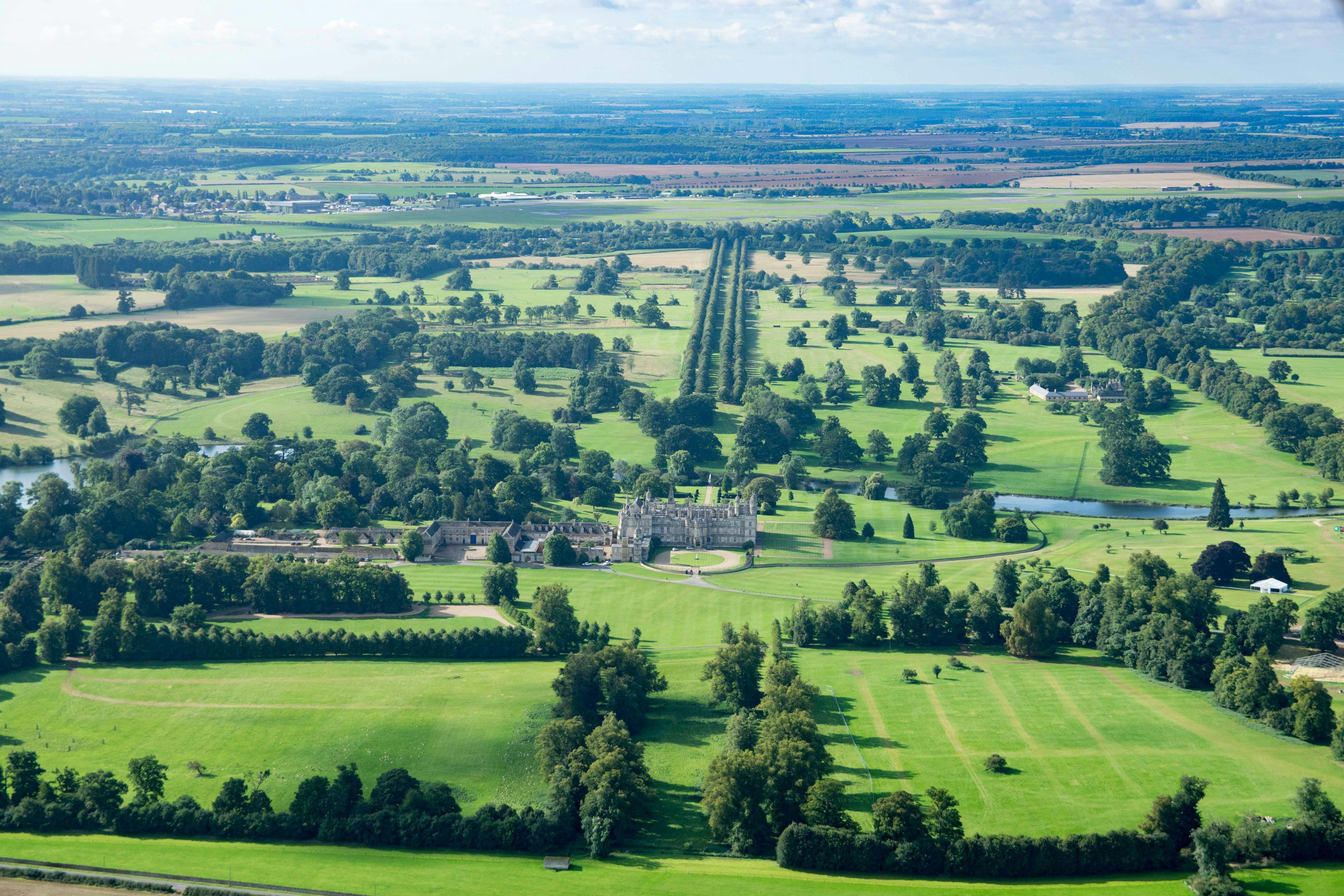 Purcell's masterplan for Elizabethan Burghley House | Purcell