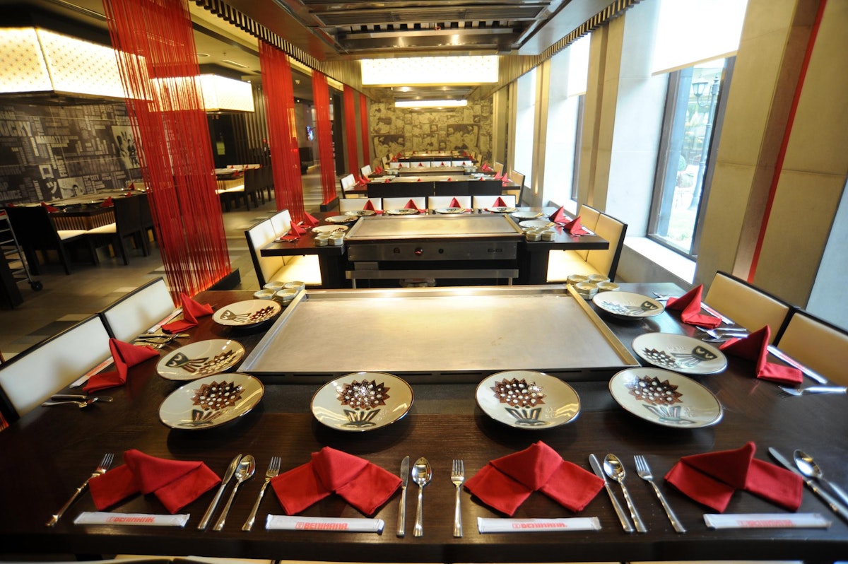Benihana of Tokyo at New Delhi, India – Peter Vincent Architects