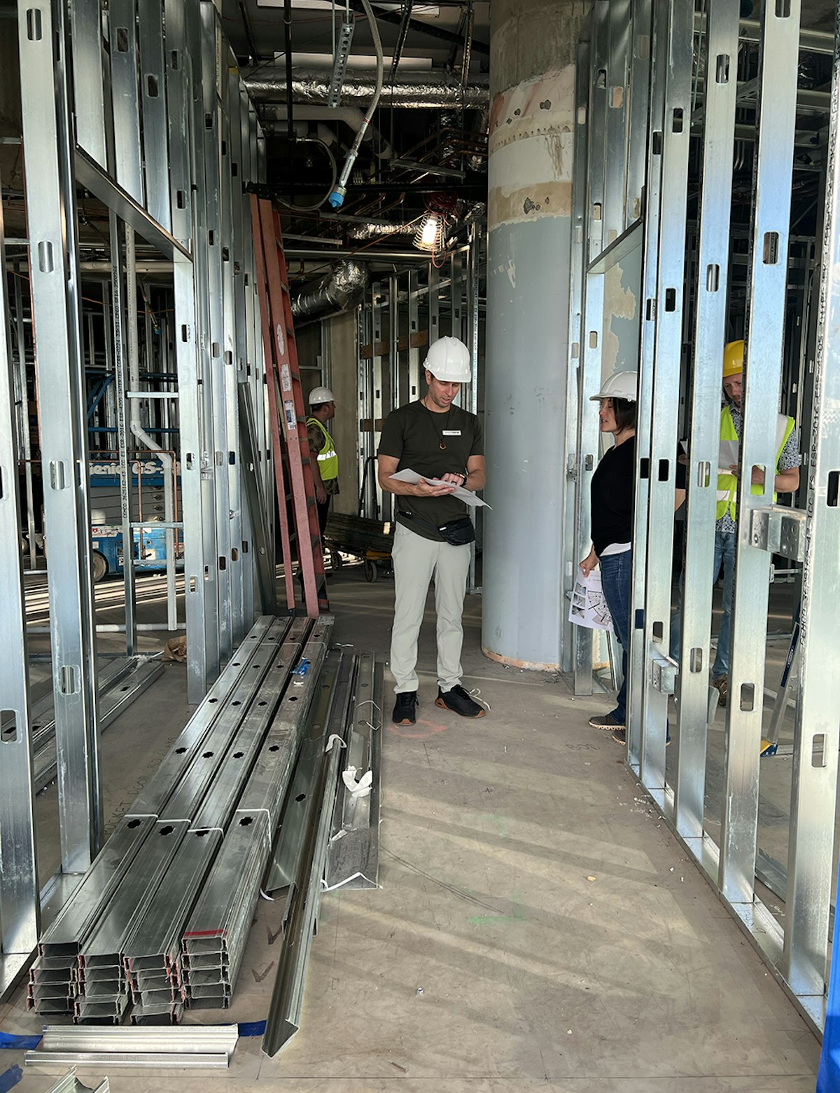 APPS Nauru Tower Construction Site Tour – Peter Vincent Architects