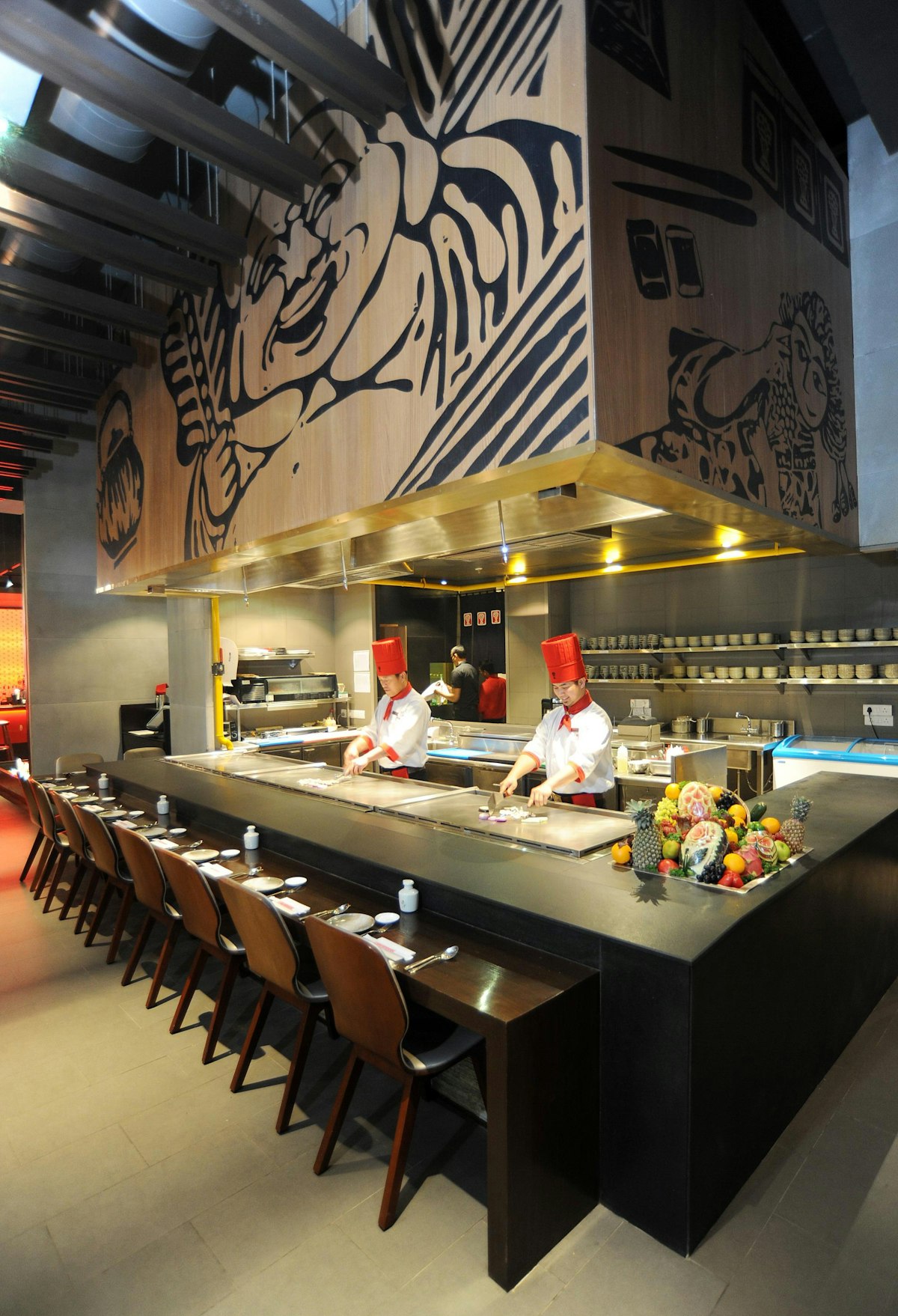 Benihana of Tokyo at New Delhi, India – Peter Vincent Architects