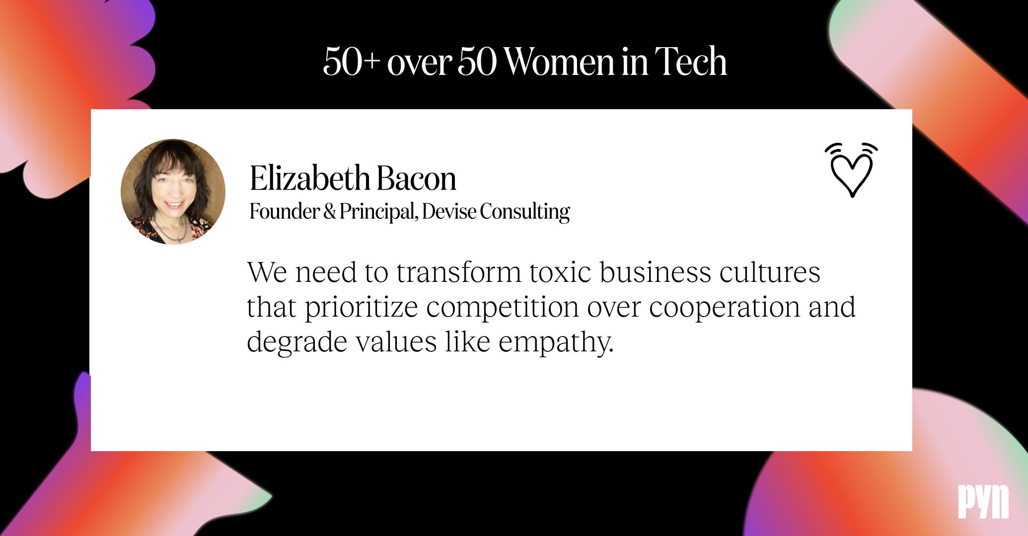 50 over 50 Women in Tech