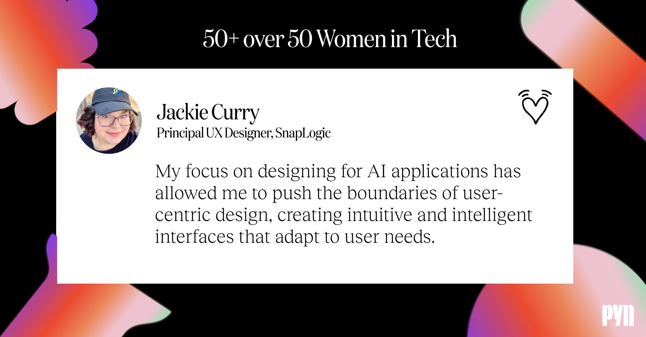 50 over 50 Women in Tech