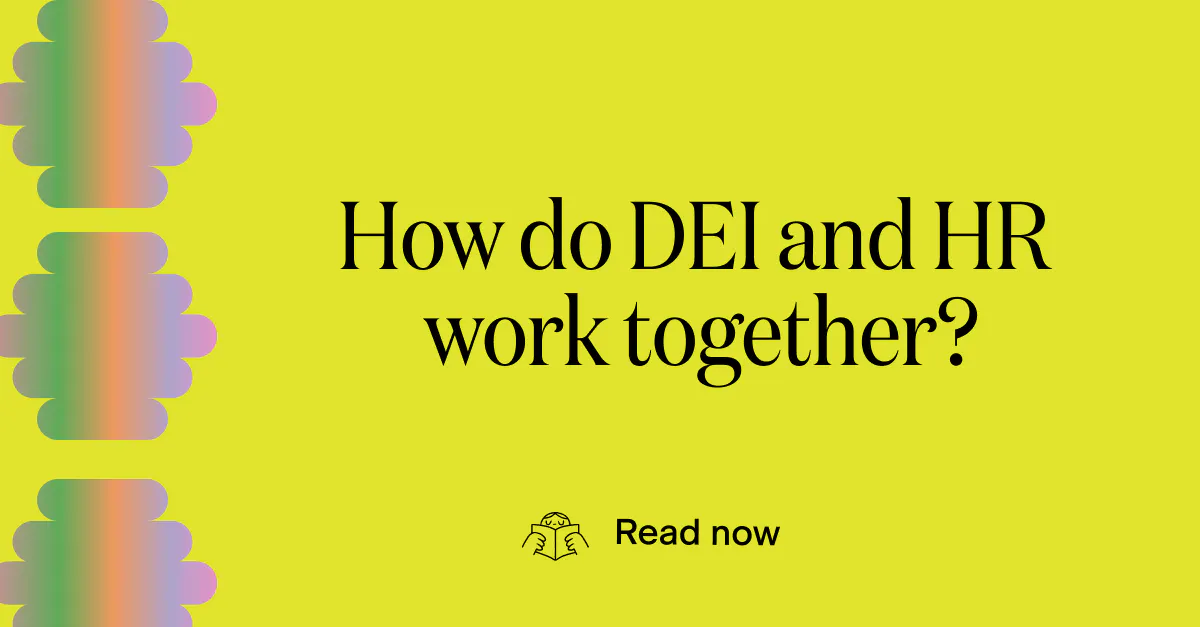 How do DEI and HR work together?